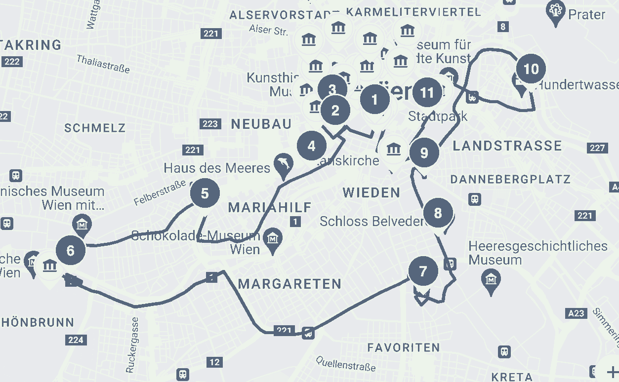 Vienna Bus Tour: Take a Big Bus to see the city 2024